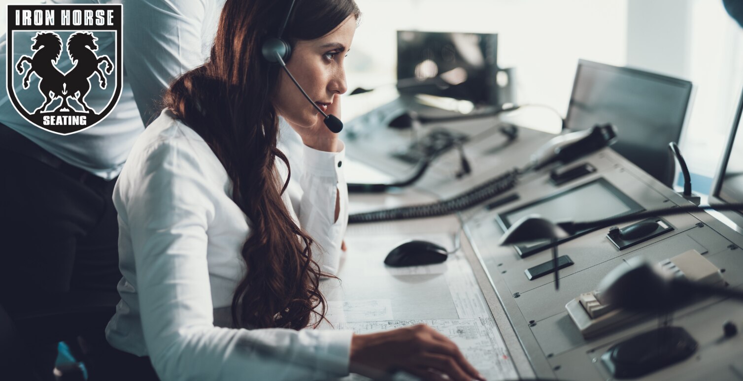 The Importance of Ergonomic Seating for 911 Dispatchers | IRON HORSE ...